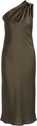 Max Mara Femme, Robes, Vert, Taille: 38 FR Robe Une &Eacute;paule Mseentrata