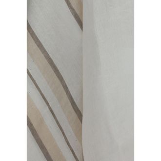 Brunello Cucinelli Linen, Cashmere & Silk Blend Poncho - Beige