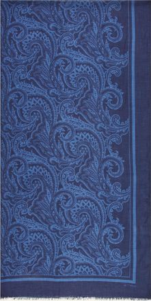 Etro Etro Schal blau