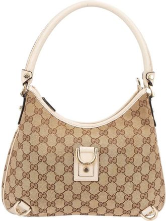 Gucci Crossbody Bags - Gucci GG Monogram Abbey Handbag - Gr. unisize - in Braun - f&uuml;r Damen