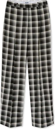 Msgm Msgm, Femme, Pantalons, Brun, Taille: 36 FR Wide Pantalons