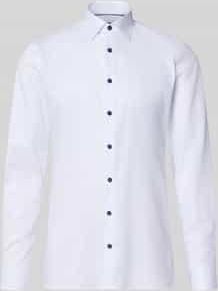 Olymp No. 6 Super Slim Fit Businesshemd aus Baumwoll-Mix