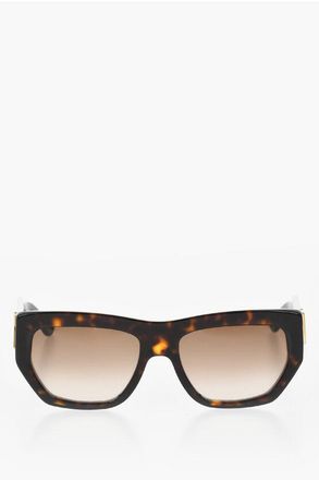 Emmanuelle Khanh Wayfarer Tortoiseshell Sunglasses with Shaded Lenses size Unica