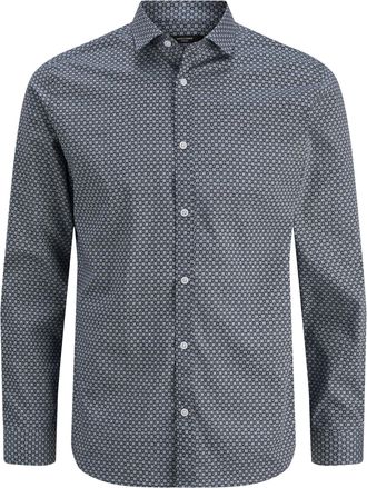 Jack & Jones Jprblablackpool Stretch AOP Ls Shirt Sn