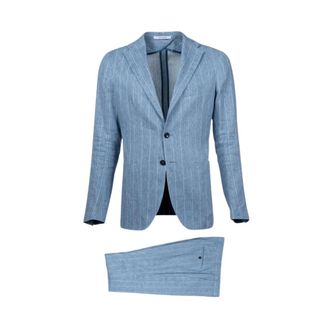 Tagliatore Homme, Costumes, Bleu, Taille: 3XL Costumes &agrave; un bouton