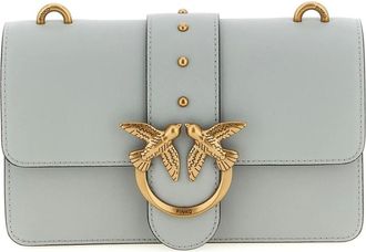 Pinko Pinko, Femme, Sacs, Gris, Taille: ONE Size Love One Mini Bag