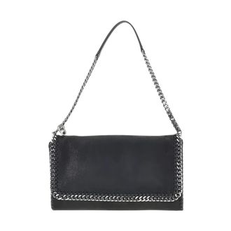 Stella McCartney Rechteckige Umh&auml;ngetasche mit Kette - - Bags - Damen - Schwarzk - ONE SIZE