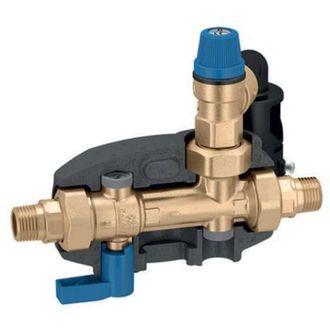 Caleffi Sicherheitsgruppe f&uuml;r WW-Bereiter Warmwasserspeicher 3/4 6 bar DN15 dvgw 528056 - Caleffi