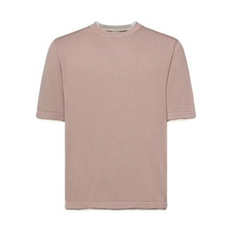 Eleventy Herren, Strickwaren, Rosa, XLGr&ouml;&szlig;e