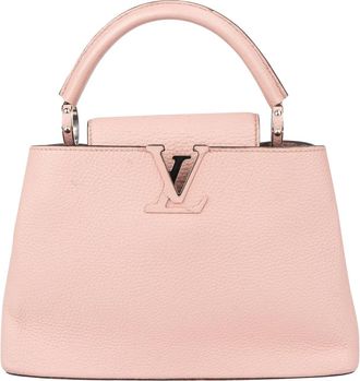 Louis Vuitton Crossbody Bags - Louis Vuitton Pink Taurillon Capucines BB Handbag - Gr. unisize - in Rot - f&uuml;r Damen