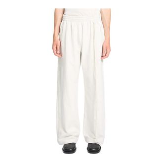 Ann Demeulemeester Boas Comfort Sweatpants - - Trousers - Herren - Wei&szlig; - S