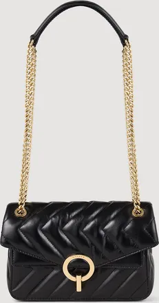 Sandro Petit sac Yza en cuir lisse