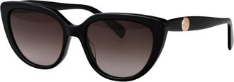 Longchamp Femme, Accessoires, Noir, Taille: 53 MM Lunettes de soleil élégantes Lo766S