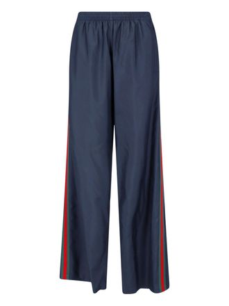 Gucci Technical Silk Poplin Trousers