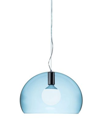 Kartell Small Fl/Y, Suspension Lamp, Wolkenblau