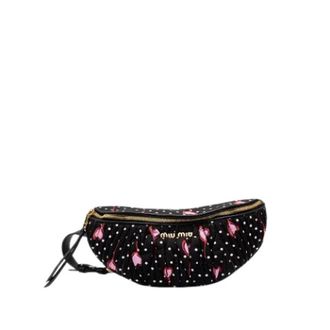 Miu Miu Pre-owned Gesteppte Nylon G&uuml;rteltasche - - Pre-owned - Damen - Schwarzk - ONE SIZE