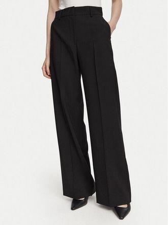 Max Mara Stoffhose Visivo 2625136061 Schwarz Regular Fit
