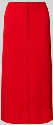 Victoria Beckham Midirock in Strick-Optik