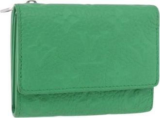 Louis Vuitton Pre-owned Portefeuille Pilot Wallet - Femme - Pre-owned - Vert - Taille: ONE Size