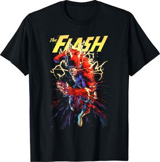 DC Comics The Flash Ripping Apart T Shirt T-Shirt