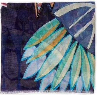 Au Printemps Paris Foulard &agrave; motif