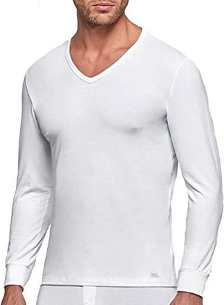 Impetus T-Shirt Chaud Manches Longues col V Thermo (Blanc)