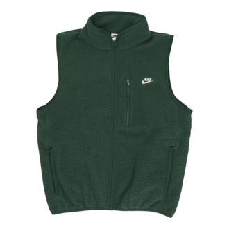 Nike Sherpa-Steppweste mit Rei&szlig;verschluss - - Sport - Herren - Gr&uuml;n - XL