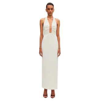 Misha Collection Damen, Kleider, Wei&szlig;, MGr&ouml;&szlig;e