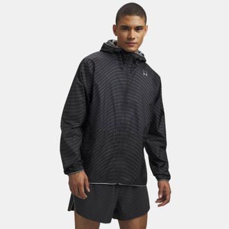 Under Armour Halo Run Reflective Jacke f&uuml;r Herren Anthracite / Reflektierend XXL