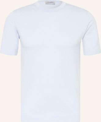 John Smedley Strickshirt Sealsland weiss