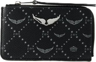 Zadig&Voltaire Femme, Accessoires, Noir, Taille: ONE Size Zv Card Monogram