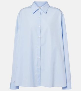 Dries Van Noten Hemd aus Baumwollpopeline