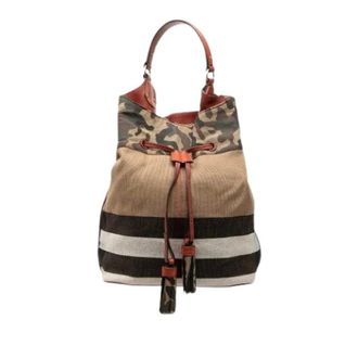 Burberry Pre-owned Susanna Bucket Bag - Femme - Pre-owned - Brun - Taille: ONE Size