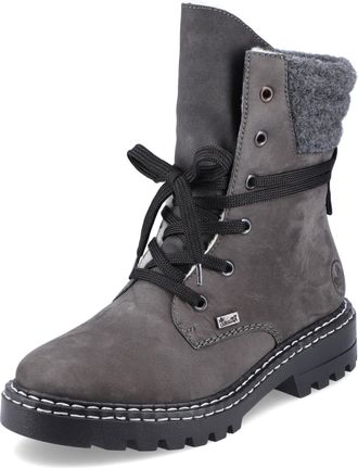 Rieker Damen Z5531 Mode-Stiefel, grau, 39 EU