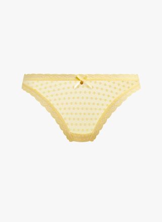 Freya Culotte en dentelle &agrave; pois