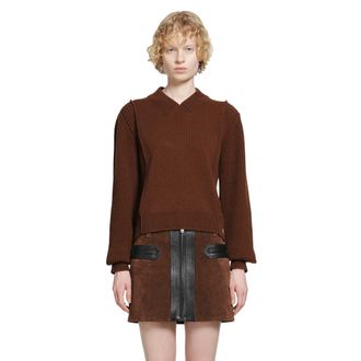 Marni Wool Cashmere V-Neck Sweater