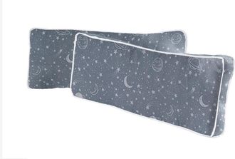 Ticaa R&uuml;ckenkissen-Set mit Motiv 2-teilig