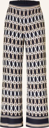 Joseph Ribkoff Marlenehose Aus Satin blau