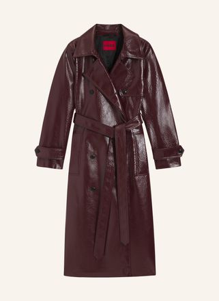 HUGO BOSS Hugo Trenchcoat Misando-1 Regular Fit lila