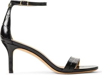 Ralph Lauren Femme, Chaussures, Noir, Taille: 37 EU Allie Mid Sandal