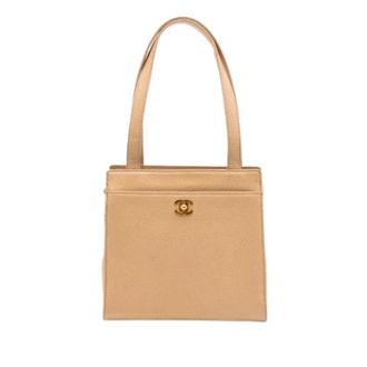 Chanel Pre-owned Vintage Tote Bag - - Pre-owned - Damen - Beige - ONE SIZE