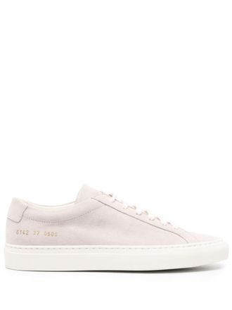 Common Projects baskets Achilles en daim - Rose