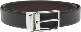 Emporio Armani Tongue G&uuml;rtel - - Accessories - Herren - Schwarzk - ONE SIZE