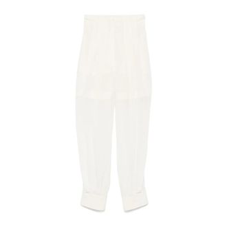 Philosophy di Lorenzo Serafini Femme, Pantalons, Blanc, Taille: 40 FR &Eacute;l&eacute;gant Pantalon Bianco