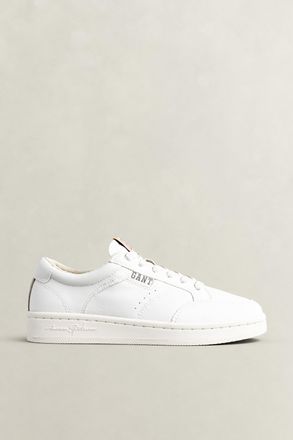 GANT Damen Prepla Sneaker aus Leder (37) Wei&szlig;