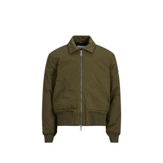 Farah Blouson col classique en coton m&eacute;lang&eacute;