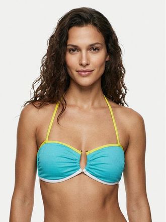Seafolly Bikini-Oberteil Beach Bound 31283-072 T&uuml;rkisfarben