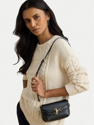 Lauren Ralph Lauren Handtasche 431P04297001 Schwarz