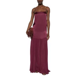 Anine Bing Clementine Kleid - - Dresses - Damen - Lila - S