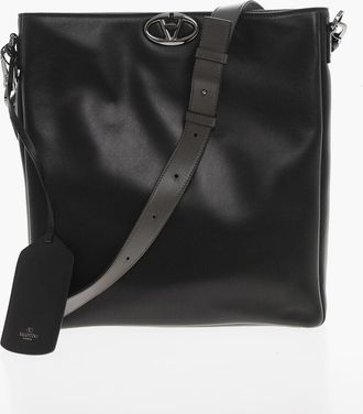 Valentino Umh&auml;ngetasche THE BOLD Aus Leder Mit Logo-Detail Valentino